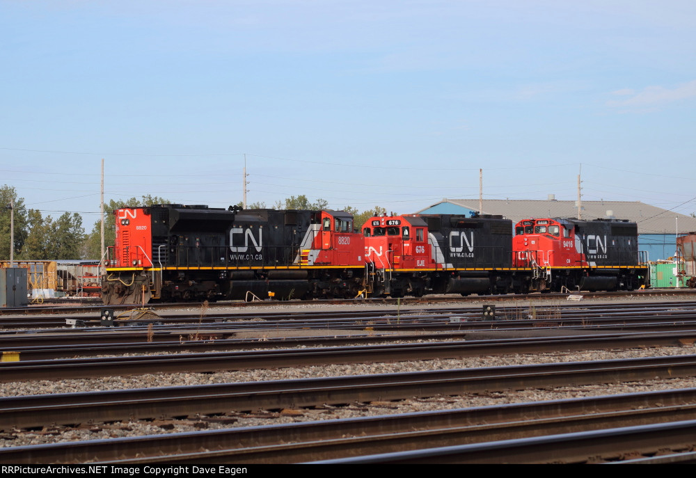 CN 8820 EJE 676 CN 9416